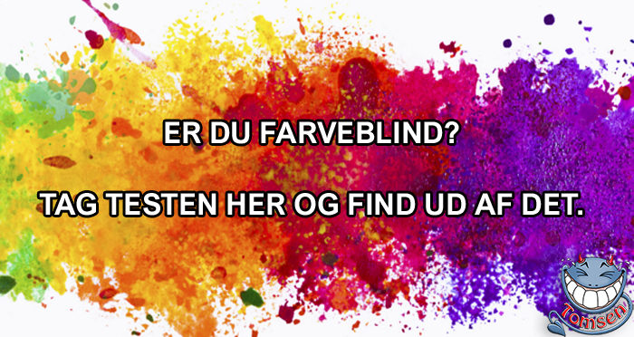 Er du farveblind? - tag testen her ⋆ Tomsen