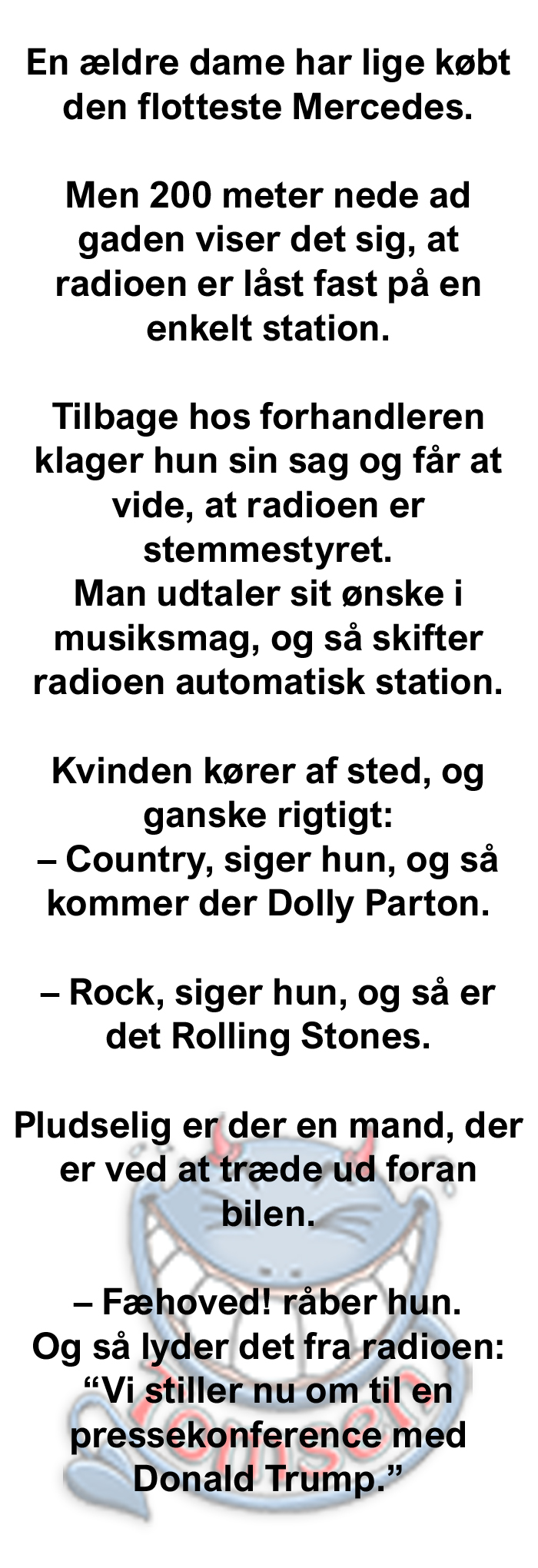 En ældre dame har lige købt den flotteste Mercedes ⋆ Tomsen